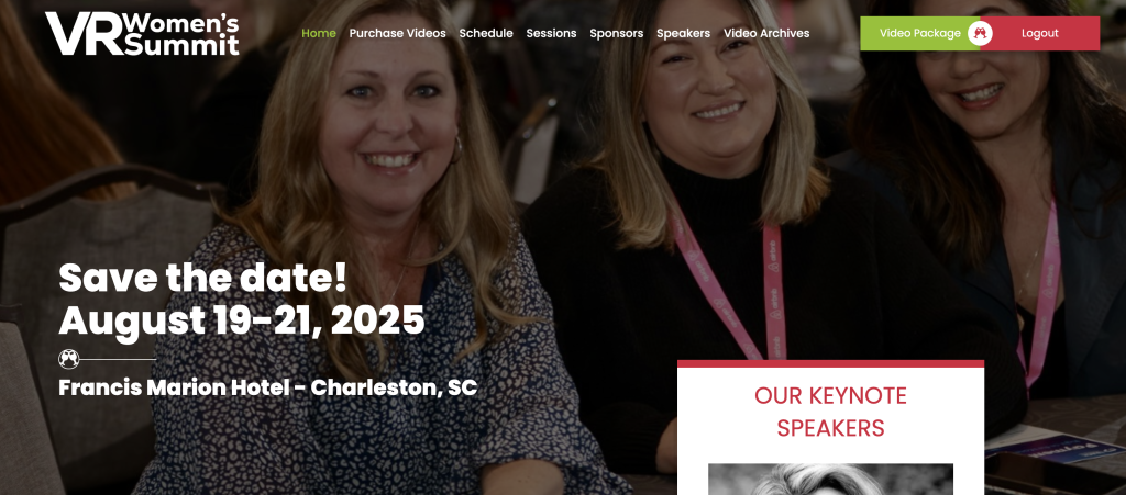 2025 Vacation Rental Women's Summit Charleston, SC - August 19-21